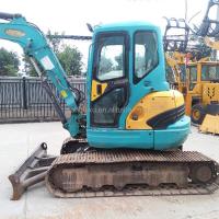 China Japan quality used excavator Kubota 161 small 6.1 ton mini second hand crawler excavator for sale