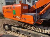 China Hitachi in stock Best selling Hitachi EX120 second hand Hydraulic crawler excavator/Used digging machine Hitachi EX120 Cheap price for sale