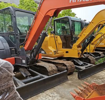 China Hitachi in stock Excellent quality Hitachi ZX55U Second hand hydraulic crawler excavator/Used mini digger Hitachi ZX55U Cheap price for sale