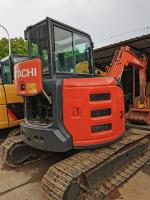 China Hitachi in stock Excellent quality Hitachi ZX55U Second hand hydraulic crawler excavator/Used mini digger Hitachi ZX55U Cheap price for sale