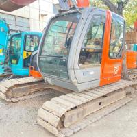 China Hitachi in stock Japan origin Hitachi ZX75 Second hand hydraulic crawler excavator/Used mini digger Hitachi ZX75 nice quality Cheap price for sale