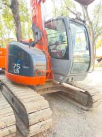 China Hitachi in stock Japan origin Hitachi ZX75 Second hand hydraulic crawler excavator/Used mini digger Hitachi ZX75 nice quality Cheap price for sale