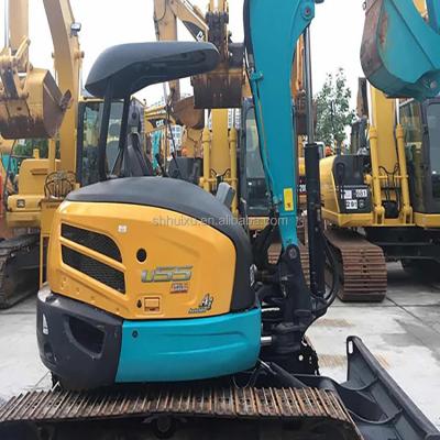 China Used mini digger Kubota55 Japan origin cheap price/Second hand hydraulic crawler Excavator Kubota55 High quality for sale