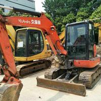 China Used mini digger Kubota55 Japan origin cheap price/Second hand hydraulic crawler Excavator Kubota55 High quality for sale