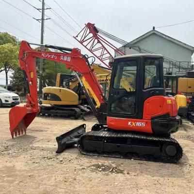 China Used mini digger Kubota165 Japan origin cheap price/Second hand hydraulic crawler Excavator Kubota165 High quality for sale