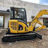 China Best quality Komatsu PC55mr PC35 PC40 PC50 PC56 PC60  used Mini Excavator earth-moving machinery in good condition for sale