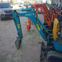 China Best 0.8 Ton Mini Japan Original kubota U 008 Used Excavator In Shanghai With Great Price for sale