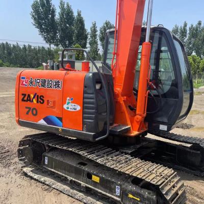China Lowest price used excavator 90% new made in Japan HITACHI ZX70 excavator hitachi70 used  excavator for sale