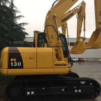 China Used Japan Construction Machine Enhanced Komatsu PC130Excavator/used Heavy Duty Equipment/Komatsu Used Excavator PC 130 Thumb for sale
