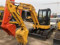 China Used mini diggers Komatsu PC40 small used machinery hand earth digger mini trench digger for sale
