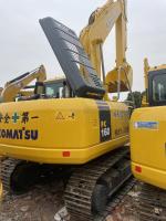 China Hand used earth digger Komatsu PC160 used machinery 16 tons hand used post hole diggers second hand diggers for sale for sale