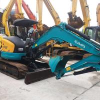 China Used mini excavator Kubota U55 seond hand Kubota small excavator Japan original Kubota U55 mini digger for sale