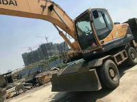China korea original 2014 Used hyundai r210w-9 wheel excavator/ tyre machine R210w-9 hyundai for sale for sale