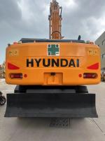 China 21000kg Used Hyundai Wheel Excavator 210-7 Second Hand Construction Machine for sale