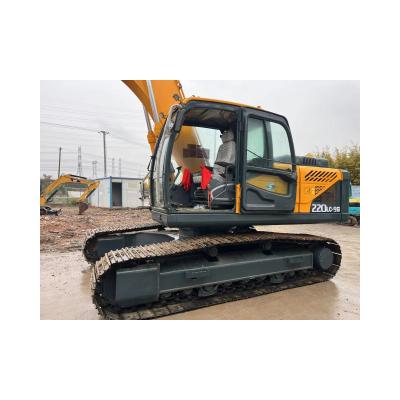 China Construction Machine Used Hydraulic Crawler Excavator Hyundai 225-9 Brand Korea for sale