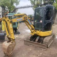 China The best mini excavator Komatsu PC20 with cab small digger used machinery excavators mini mini small excavator for sale