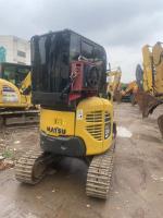 China The best mini excavator Komatsu PC20 with cab small digger used machinery excavators mini mini small excavator for sale