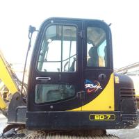 China 6 Ton Hyundai Used Wheel Excavators R60-7 Hyundai Used Excavator Crawler 60 for sale
