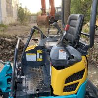 China used 2T Kubota U17 charged diesel hydraulic crawler excavator have high quality with a discount price on construction kubota U35 for sale