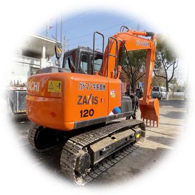 China Machine Used excavator digging machine HITACHI 120 cheap price for sale