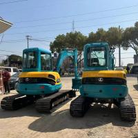 China Kubota155 Used Kubota 1.5 3.5 4 8 Ton Mini Second Hand Kubota155 Excavator for sale