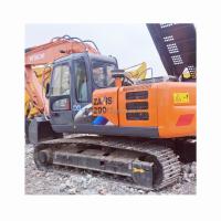 China Used Hitachi ZX200 crawler excavator  secondhand machinary construction  good condition for sale for sale