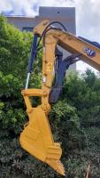 China Used  mini excavator  CAT303 with driving cab  hand earth digger China mini digger for sale