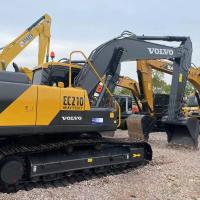 China Used excavator Volvo EC210 digger used machinery 21 tons volvo excavator used second hand digger for sale for sale