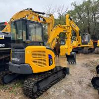 China 2019 90%NEW spot goods  used Komatsu PC55 excavator have EPA certificate for sale