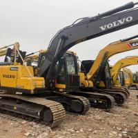 China Second Hand Crawler Excavator VOLVO 140 Used Digging Machine for sale