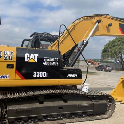China Big crawler excavator  CAT 330D second hand digger used heavy machine 30 ton hydraulic crawler backhoe large excavator for sale
