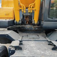 China 2.1m3 Bucket Capacity Used Wheel Excavator Second Hand Hyundai 210 7 Excavator for sale