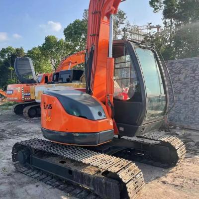 China hydraulic excavator used Hitachi zx 75/second hand Hitachi zx75 on sale for sale