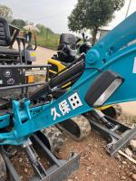 China mini used digger kubota17u/second hand mini excavator Kubota 17u low working hours on sale for sale