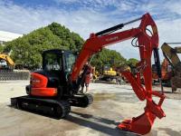 China 6500kg Used Mini Construction Machinery Kubota Kx165 Garment Shops for sale