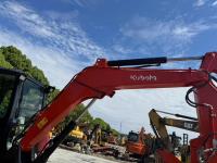 China 6500kg Used Mini Construction Machinery Kubota Kx165 Garment Shops for sale