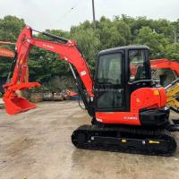 China 6.5 Ton Secondhand Digger Used Mini Excavator Kubota Kx 165 for sale