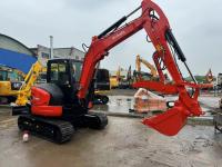 China 6.5 Ton Secondhand Digger Used Mini Excavator Kubota Kx 165 for sale