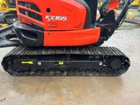 China 6.5 Ton Secondhand Digger Used Mini Excavator Kubota Kx 165 for sale