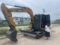 China 7500kg Used Excavator Sany 75c Second Hand Excavator Sany 75c for sale