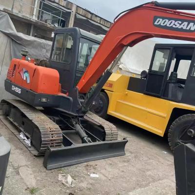 China original second-hand Doushan DH55 excavator is in good condition strong and simple maintenance for sale