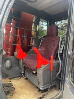 China 12000kg Zx120 Used Hitachi Excavator Second Hand With Original Paint 0.51m3 for sale
