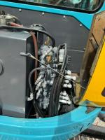 China Mini Used Crawler Excavator Kubota 155 Second Hand Low Working Hours Excavator for sale