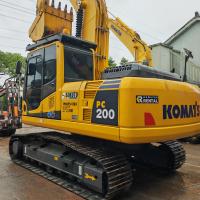 China NEW 90% used  crawler excavator Komatsu pc200-8  factory price in stock best quality  secondhand construction machinery for sale