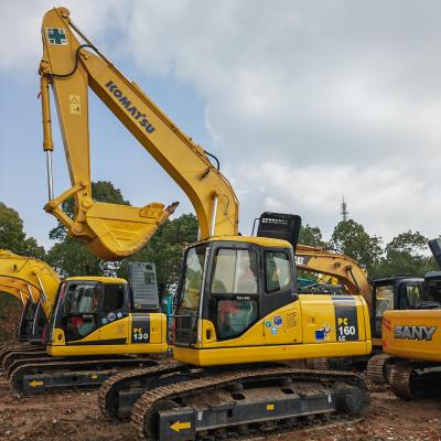 China Used  crawler excavator Komatsu pc160 for construction mining best price of sale With CE/EPA  Certificate in stock for sale