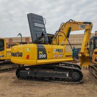 China big digging  machine used Komatsu pc200-8 on sale for sale
