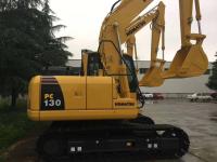 China medium digger machine with Japanese engine second hand komatsu pc130/used Komatsu pc130 with low working hours on sale for sale