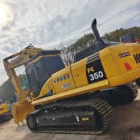 China huge digger used komatsu pc350 on sale secondhand komatsu pc350 in low price for sale