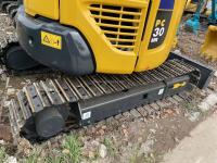 China mini crawler excavator in stock used komatsu pc30/low price used komatsu mini digger pc 30 on sale for sale