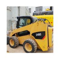 China Used wheel Excavator good condition CAT246 reasonable price track for sale